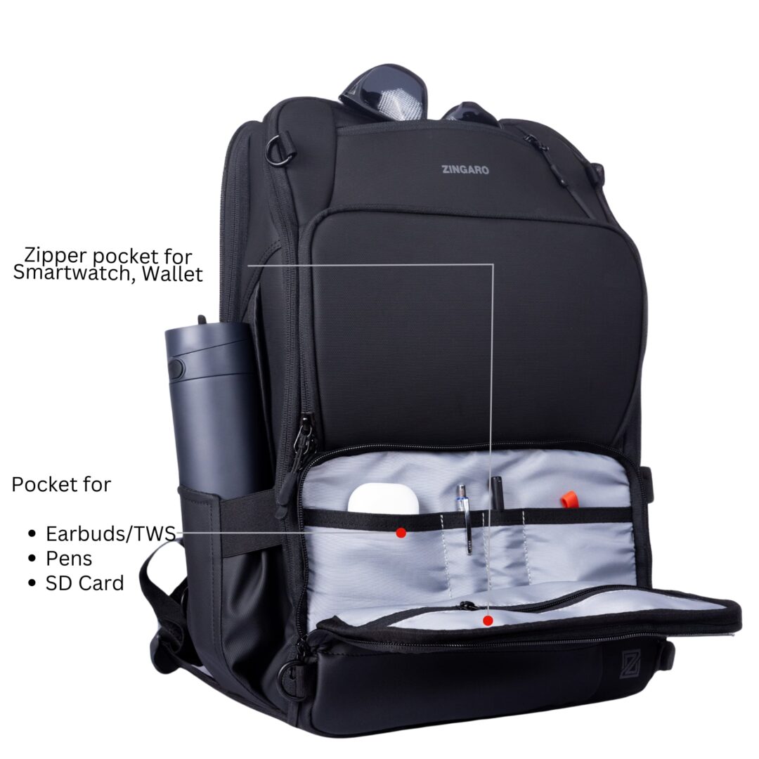 AdaptPro Waterproof Tech Laptop Backpack For Men Women