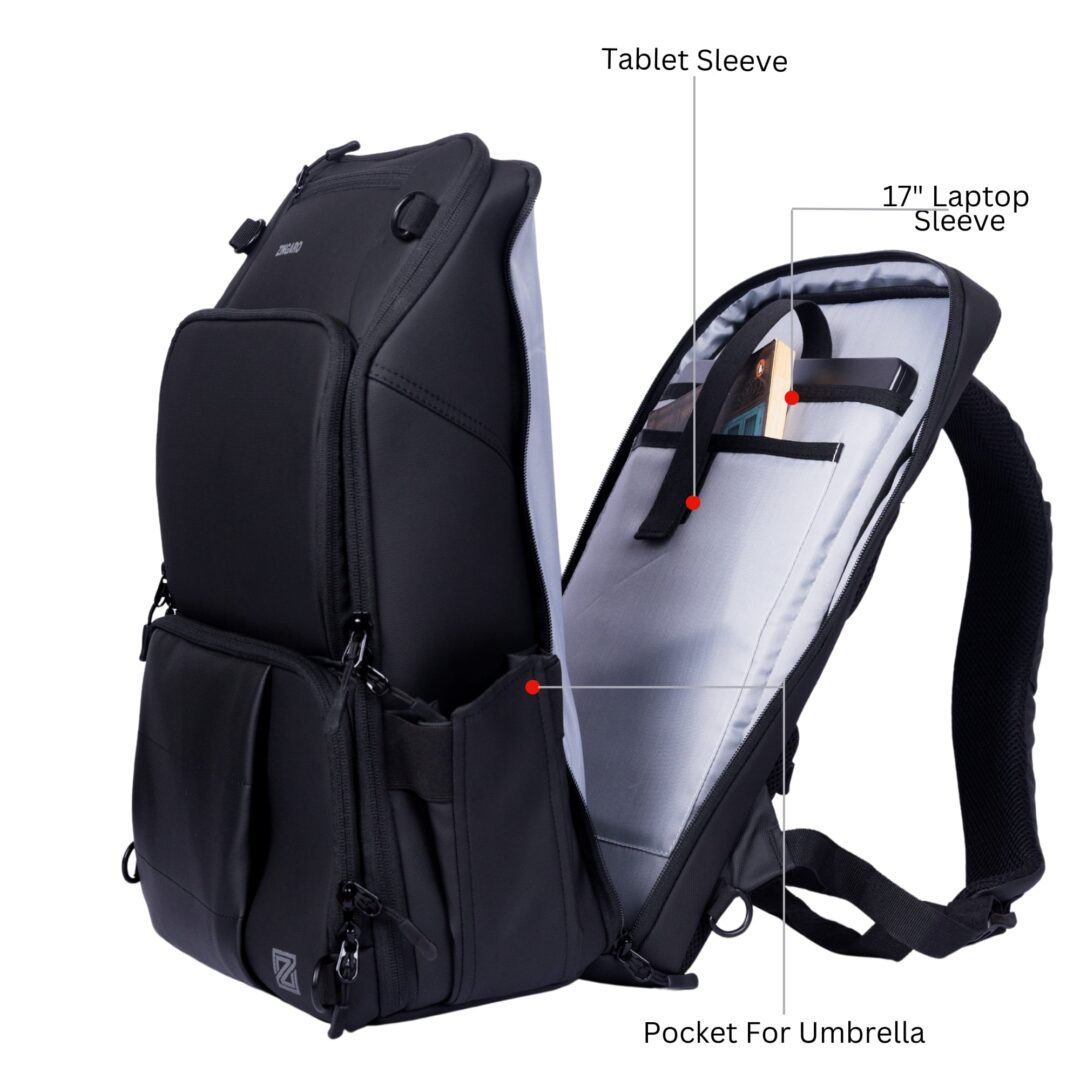 AdaptPro Waterproof Tech Laptop Backpack For Men Women