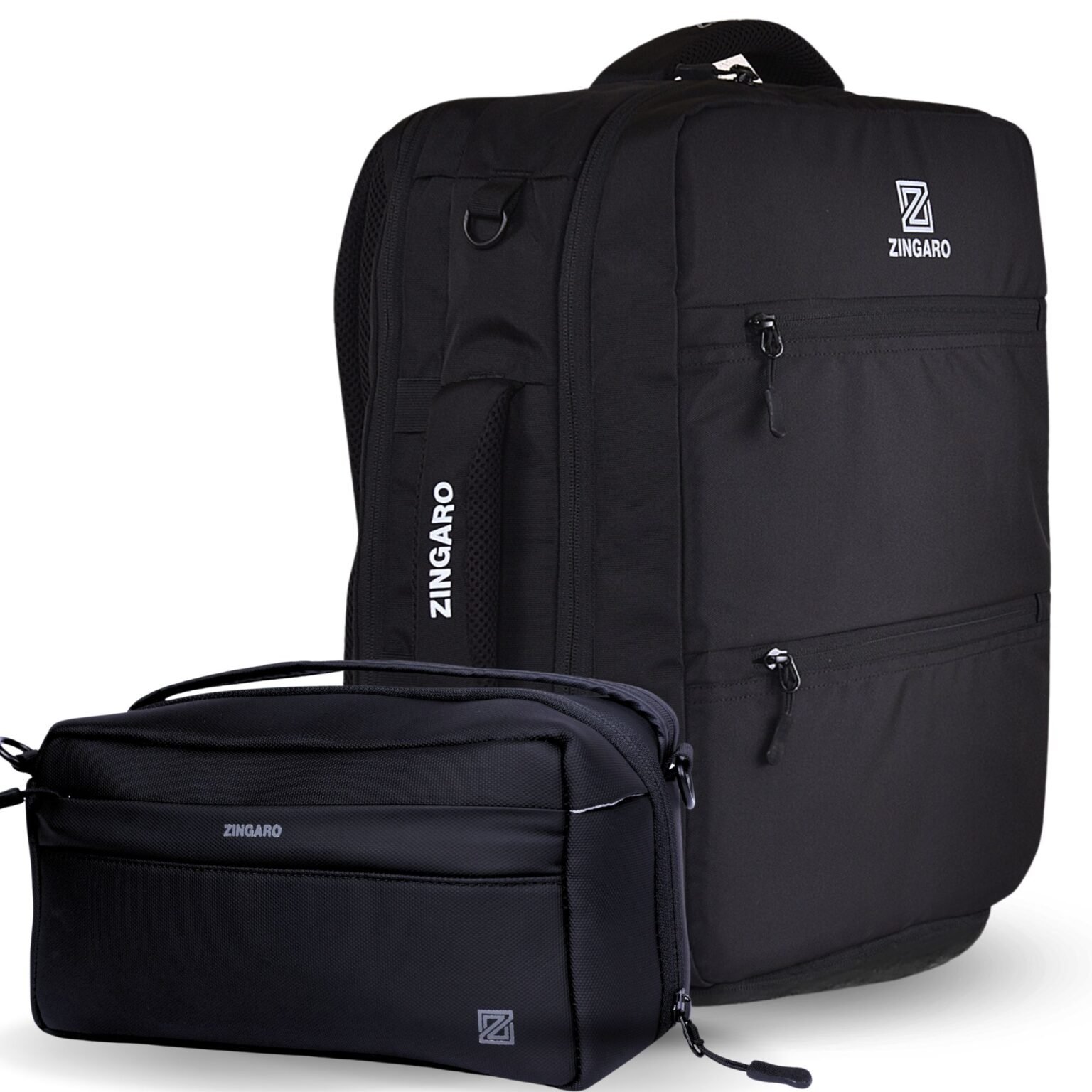 Black Travel Backpack For Women Men
